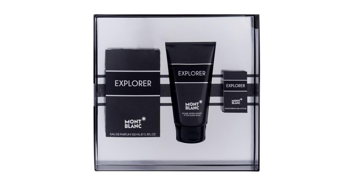 Montblanc Explorer Geschenkset Edp 100 ml + Edp 4,5 ml + After Shave ...