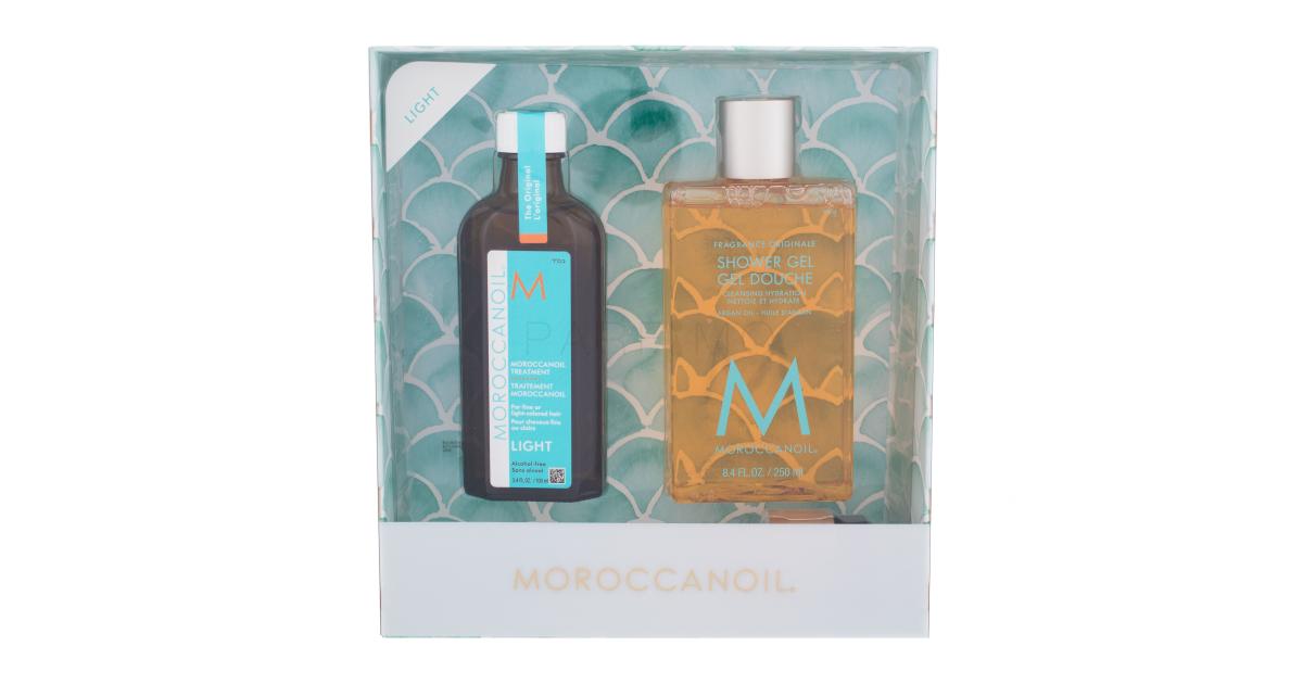 Moroccanoil Treatment Light Geschenkset Set Haaröl 100 ml + Duschgel ...