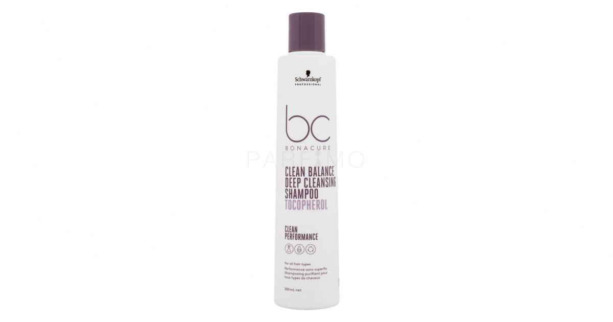 Schwarzkopf Professional BC Bonacure Clean Balance Tocopherol Shampoo ...
