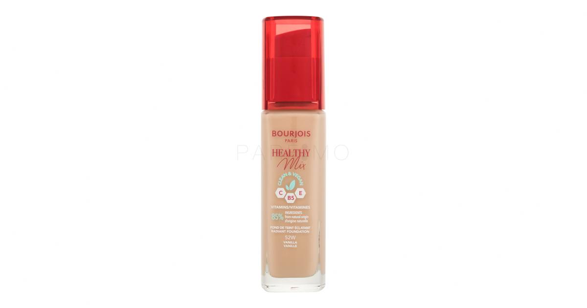 BOURJOIS Paris Healthy Mix Clean & Vegan Radiant Foundation Foundation ...