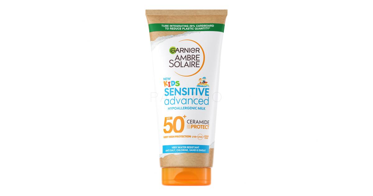 Garnier Ambre Solaire Kids Advanced Sensitive Hypoallergenic Milk ...