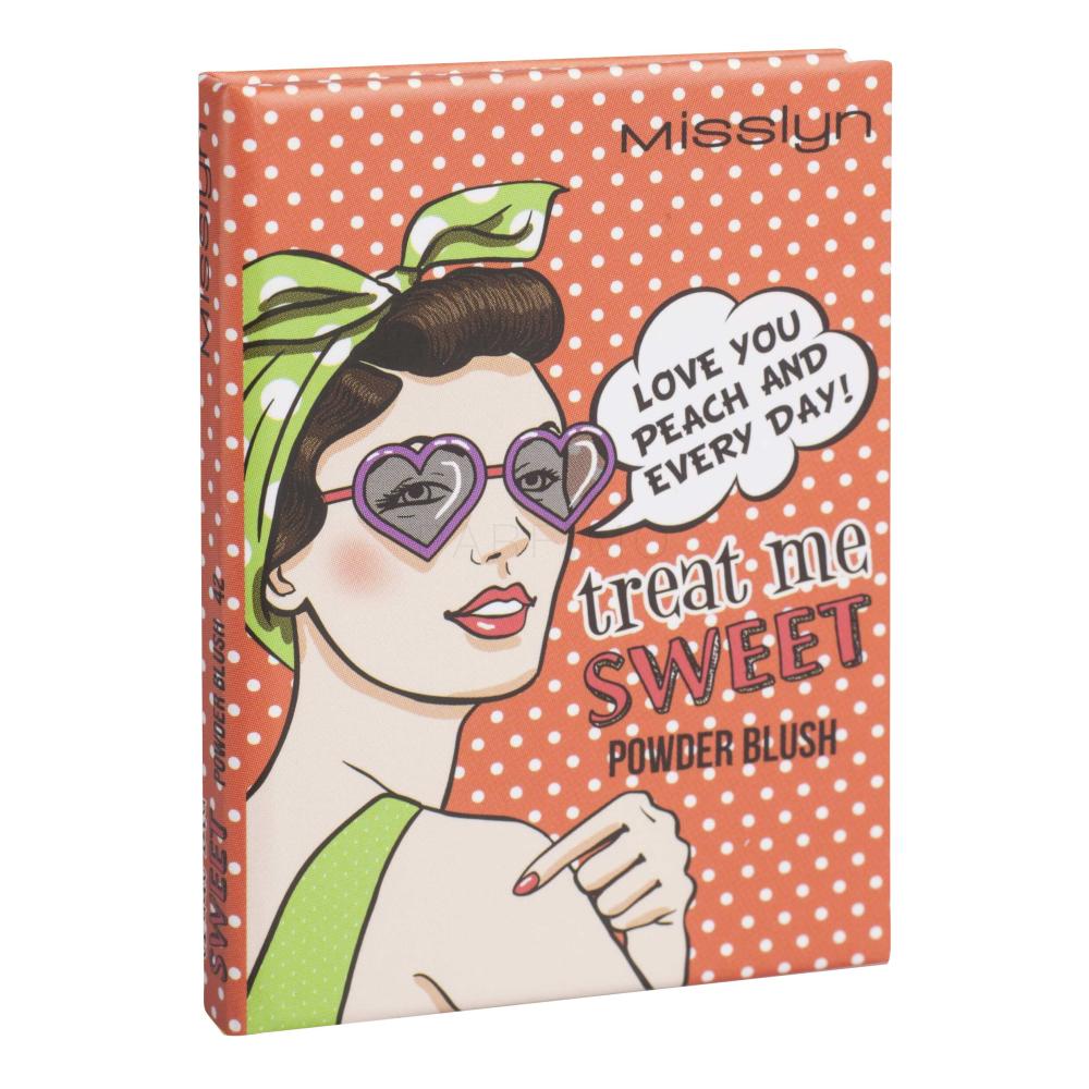 Misslyn Treat Me Sweet Rouge für Frauen 6 g Farbton 42 Love You Peach ...