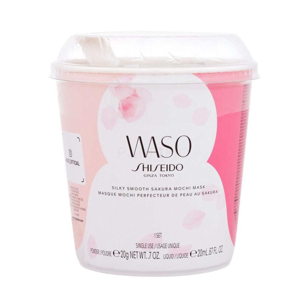 Shiseido Waso Silky Smooth Sakura Mochi Mask Gesichtsserum für Frauen ...