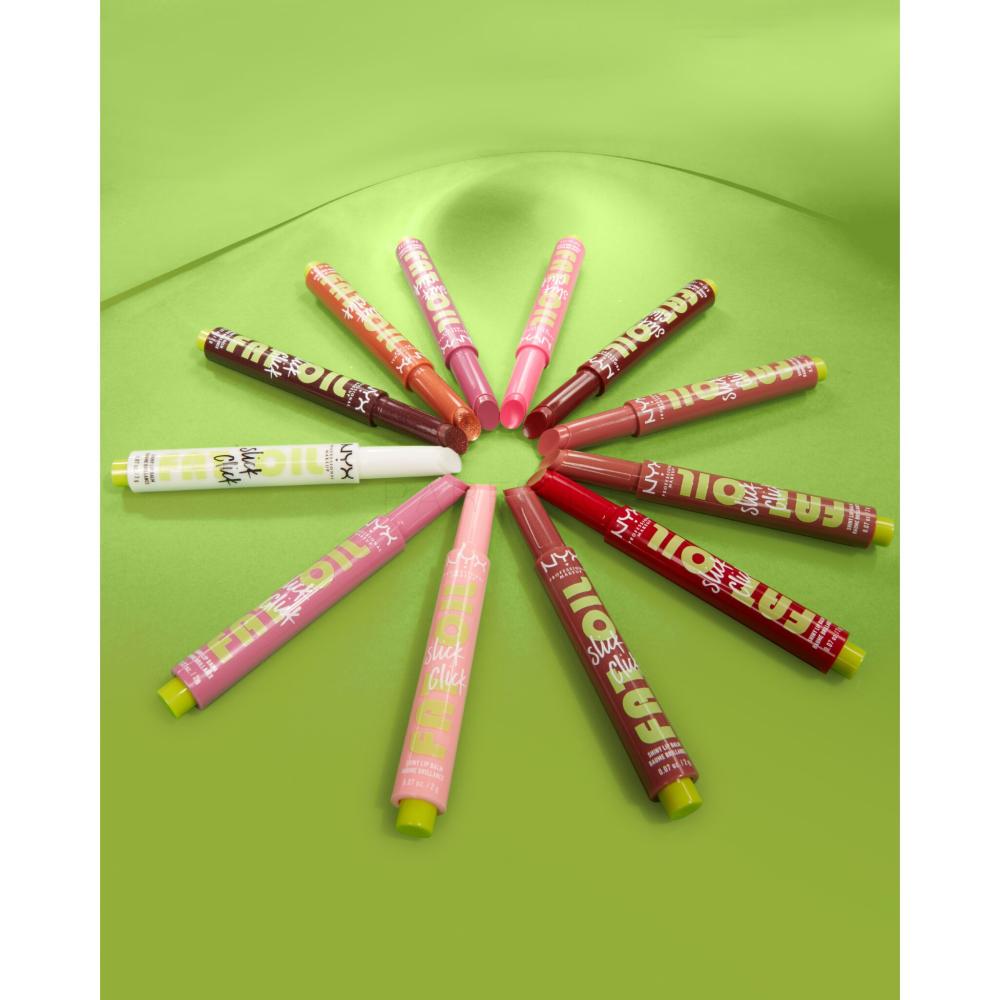 NYX Professional Makeup Fat Oil Slick Click Lippenbalsam für Frauen 2 g ...