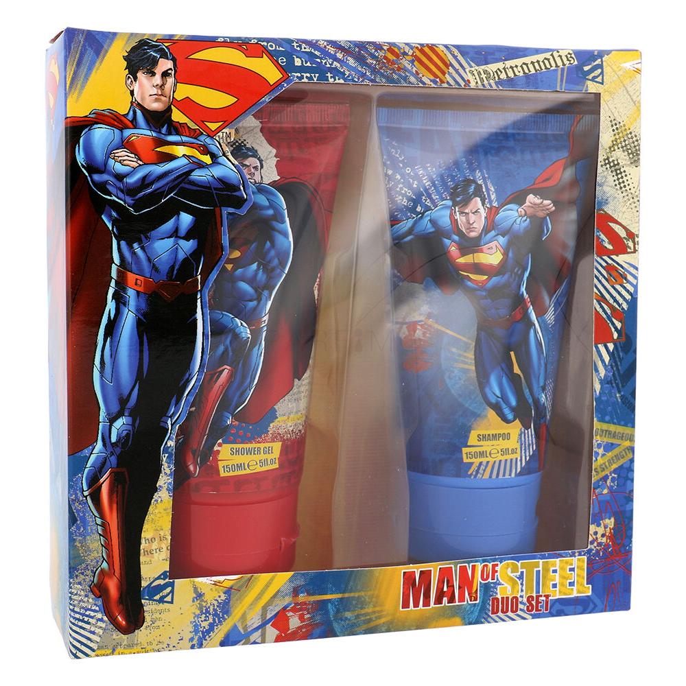 DC Comics Superman Geschenkset Duschgel 150 ml + Shampoo 150 ml ...